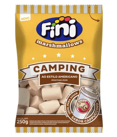 FINI MARSHMALLOWS CAMPING CAPPUCCINO 250G