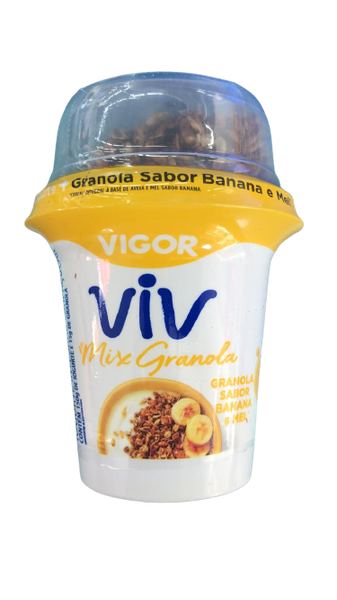 Mumu Laticinios - Pindorama | IOG MIX GRANOLA BANANA E MEL VIGOR 165G 18